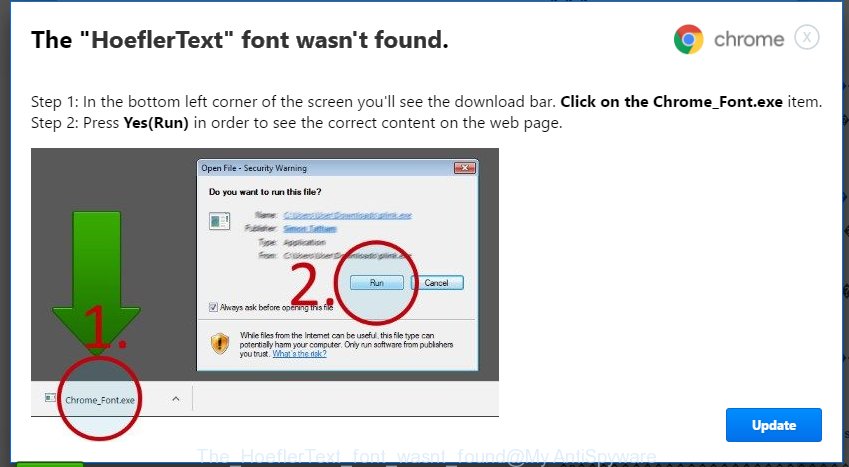 Scam: Google Chrome update' infects computers